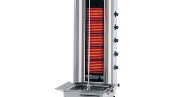 Aparat shaorma electric / rotisor kebab electric 5 arzatoare 66058