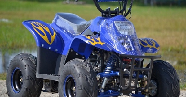 ATV KXD Panzer 125cc Casca Bonus, Import Germania 317