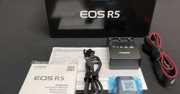 Canon EOS R5 45MP Mirrorless Digital Camera 100880