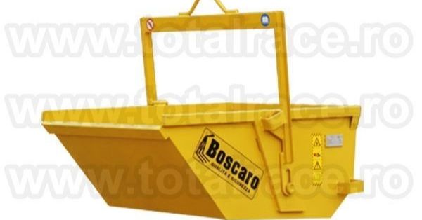 Cupa basculabila Bene metalice deseuri Bena pentru macara cu autodesc 63146