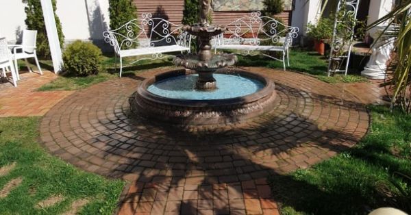 Fantana arteziana din betonF5/fantani arteziene din beton/ornament gra ...