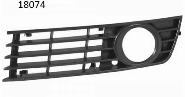 Grila bara fata cu locas proiector dreapta Audi A4 B6 00 - 04 5984