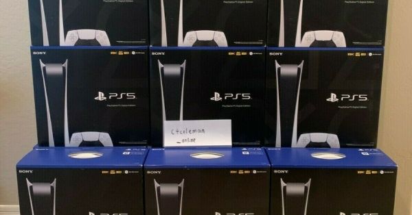 Sony PS5 PlayStation 5 Digital Edition Console - Ships NEXT Day! $250U ...
