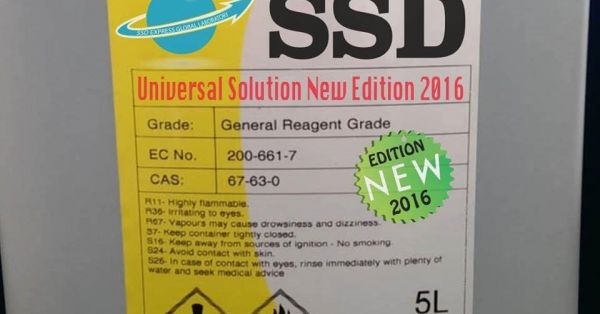 SSD Chemical Solution for sale in DUBAI, Used for cleaning DFX notes 100194